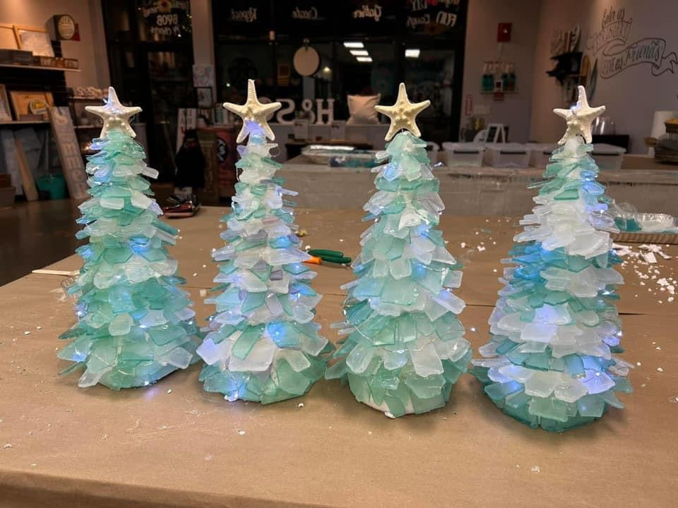 Sea Glass Tree DIY Take Home Kit – Hammer & Stain South Windsor